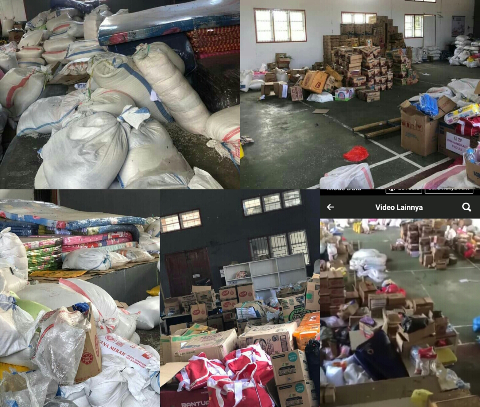 Beredar Video Amatir Warga Menunjukkan Logistik Bantuan Bencana Abrasi ...